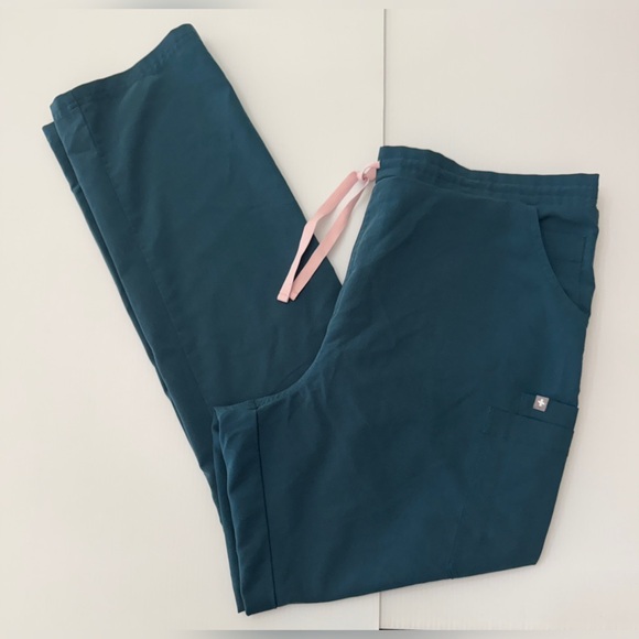 Figs | Pants & Jumpsuits | Figs Caribbean Blue High Waisted Yola Skinny ...